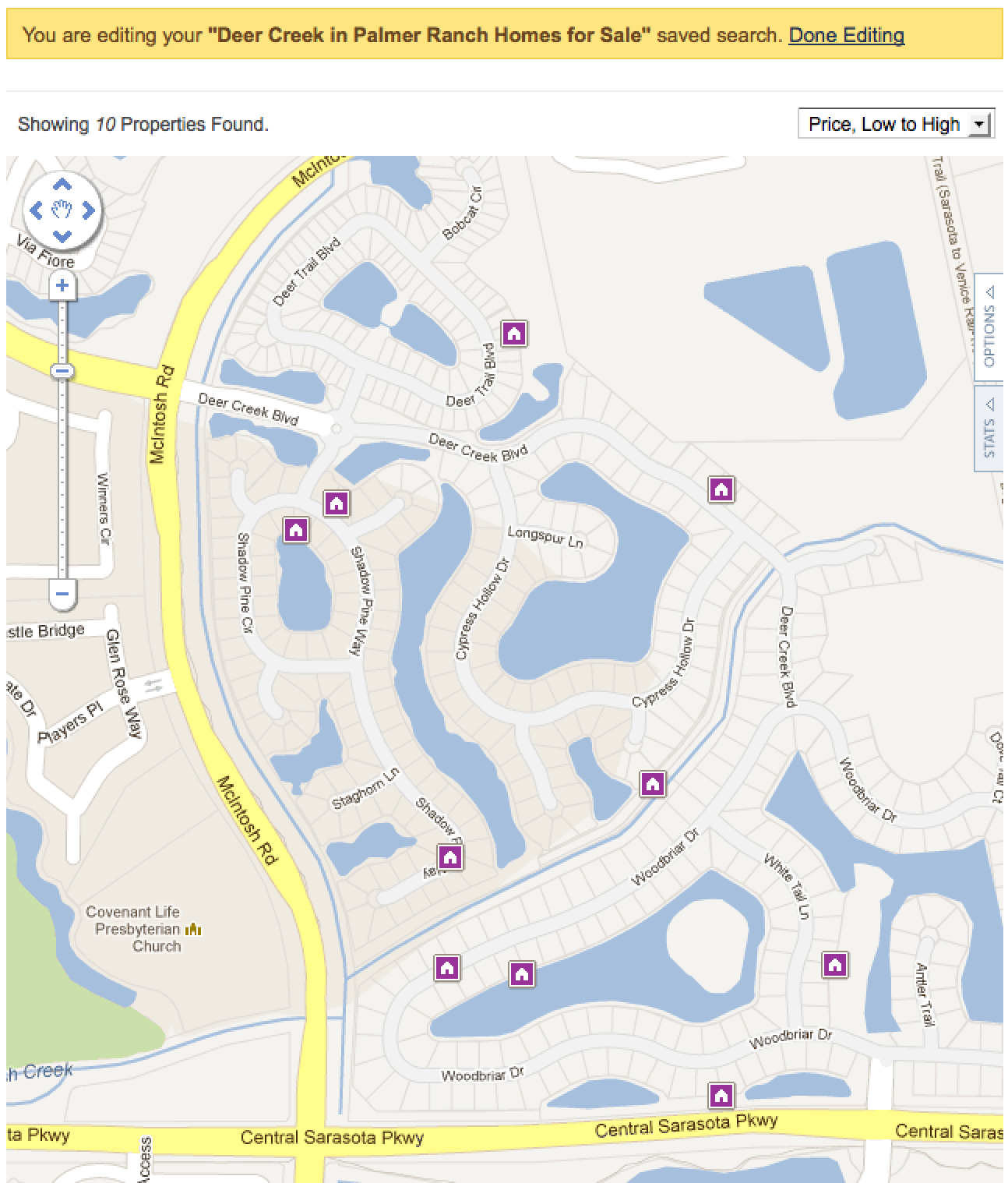 Deer Creek Map – Deer Creek in Palmer Ranch